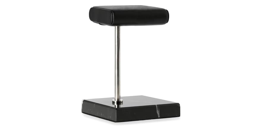 Padded Vegan Leather Watch Display Stand
