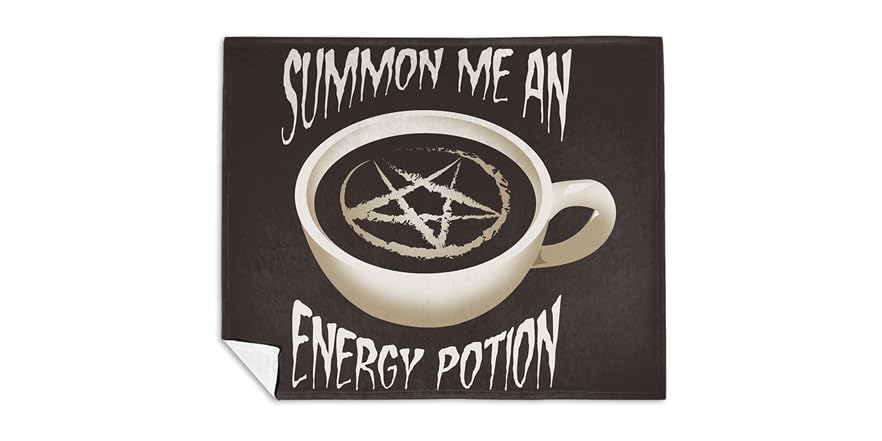 Summon Me an Energy Potion Mink Fleece Blanket