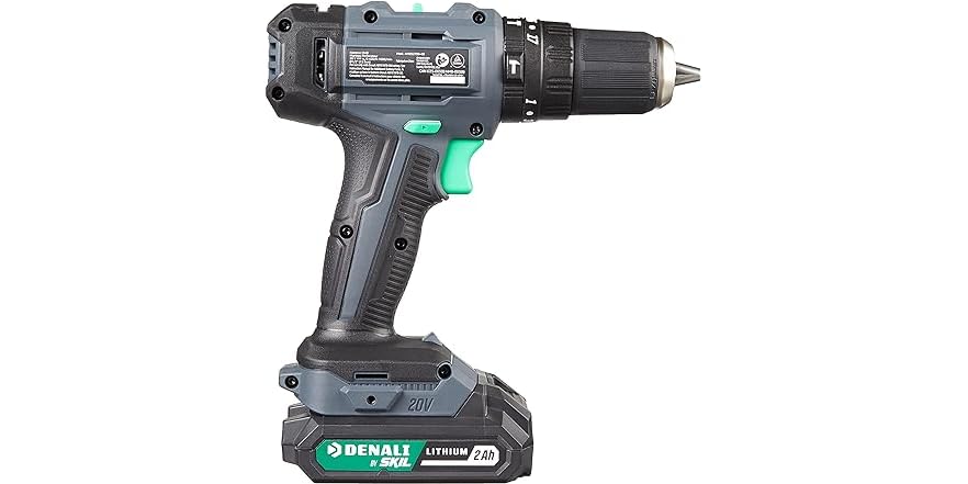 Denali by SKIL 20V Cordless Hammer Drill Kit