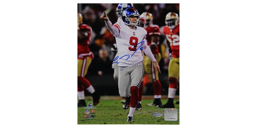 Lawrence Tynes Celebrating 8x10 Photo