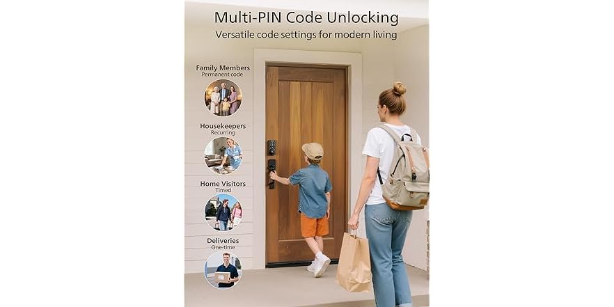 Philips Wi-Fi Smart Door Lock Deadbolt with Handle Set