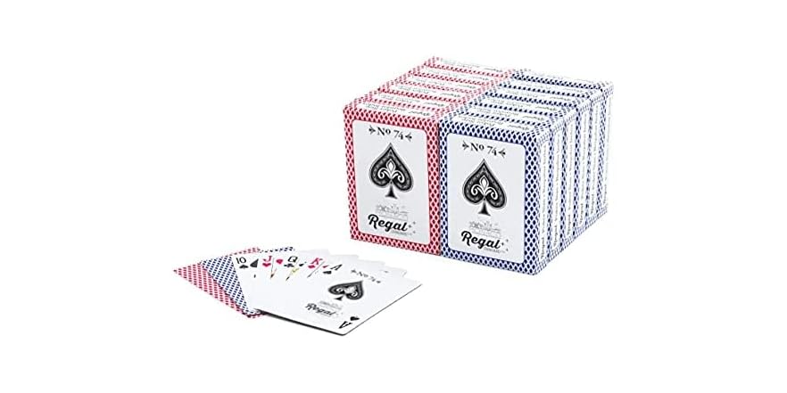 Regal Games - Bulk Playing Cards 12 Pack