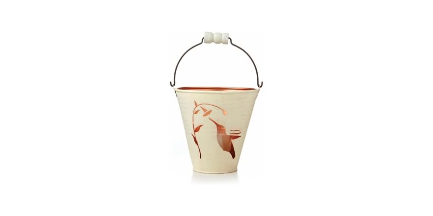 Mini Hummingbird Garden Bucket Candle