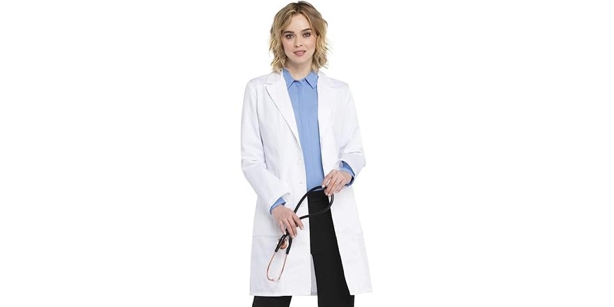 Cherokee Professionals Women Scrubs Lab Coat