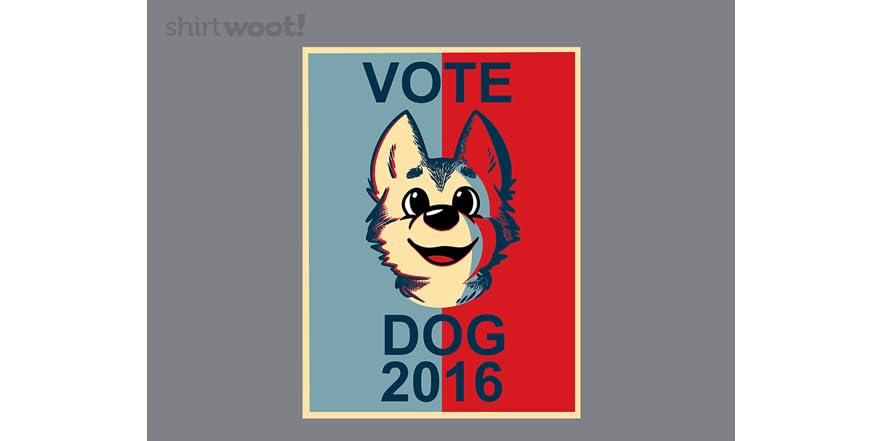 VOTE DOG!