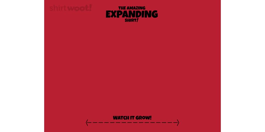 The Amazing Expanding Shirt