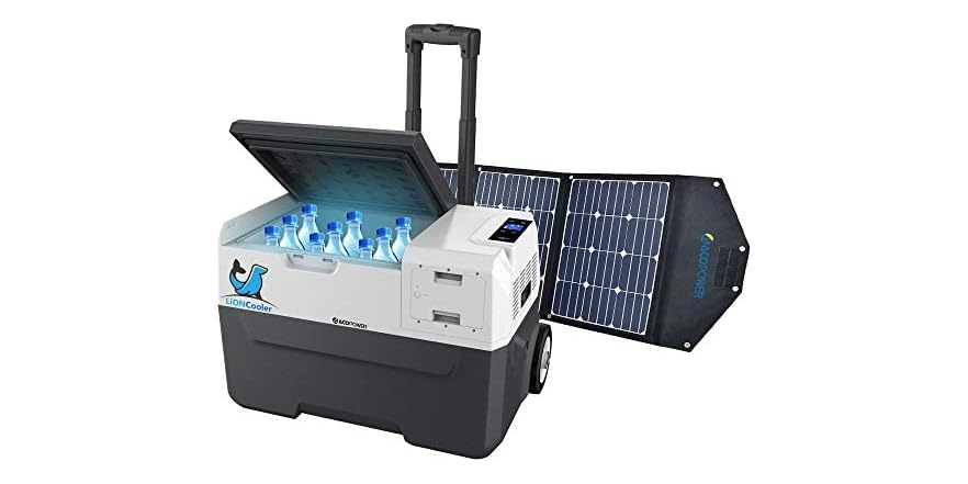 ACOPOWER 32-Quart Solar Freezer Kit