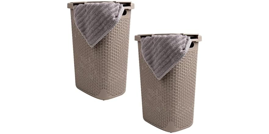Mind Reader Slim Hamper 60L 2pk