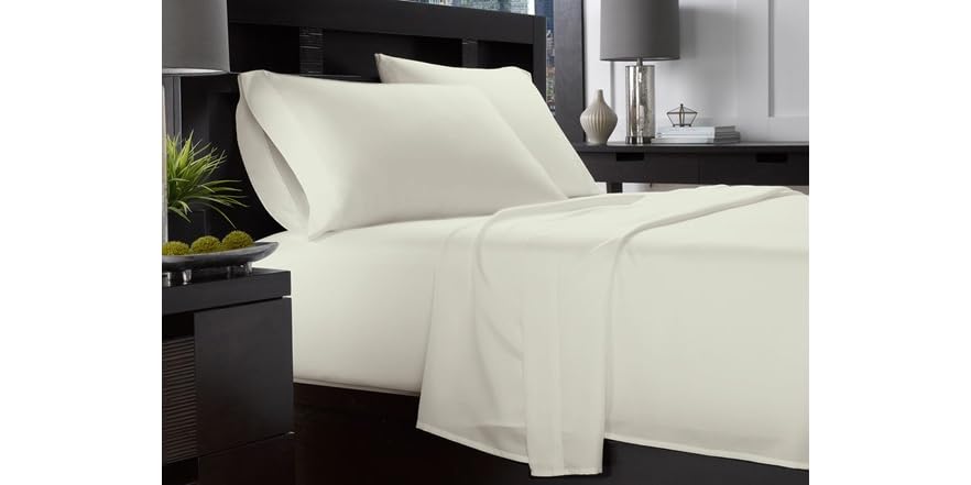 Microfiber Essential Living 4-Piece Sheet Set