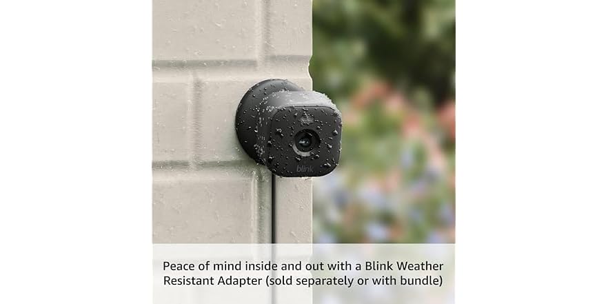 (2 or 4 Pack) (NEW) Blink Mini 2 - Plug-in smart security camera