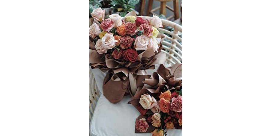 Korean Style Flower Wrapping Paper