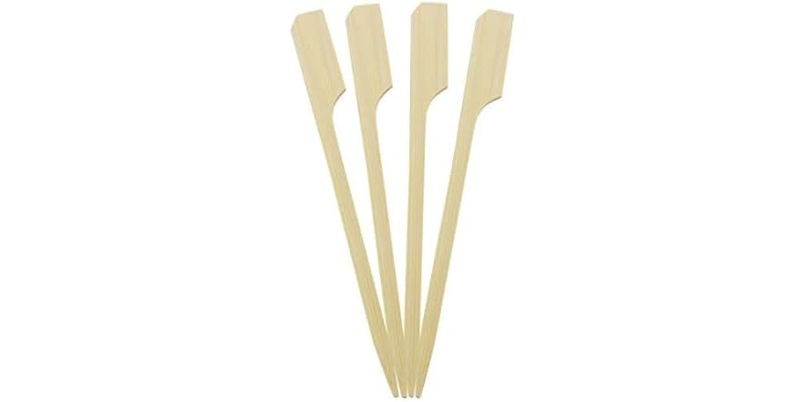 3.5" Bamboo Paddle Pick Skewers