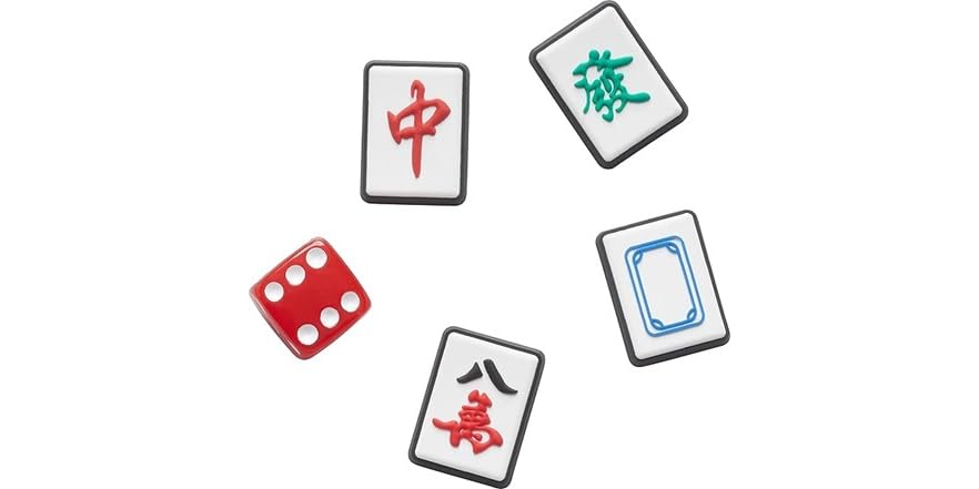 Crocs Jibbitz 5-Pack Mahjong Charms