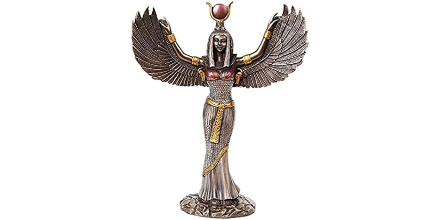 Egyptian Theme Isis Mythological Bronze
