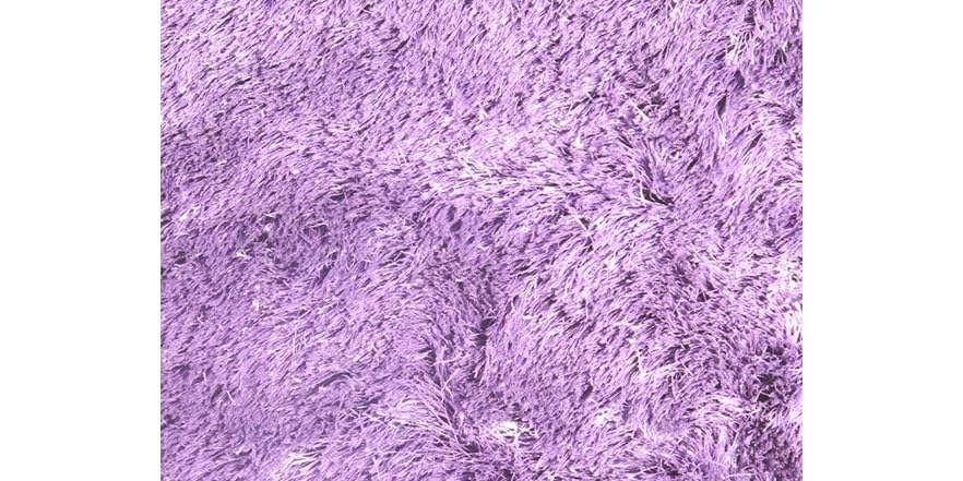 Purple Silky Shag Plain (2 Sizes)