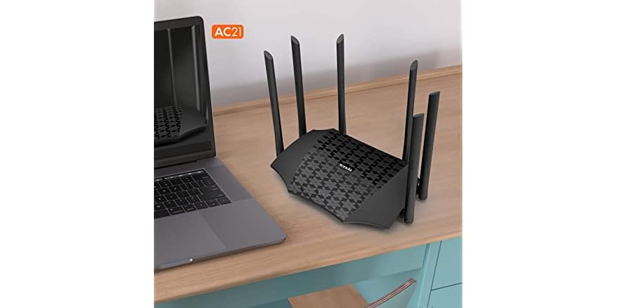 Tenda AC21 Smart WiFi Router - Dual Band