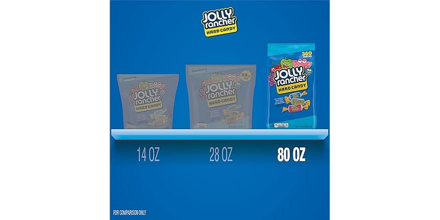 JOLLY RANCHER Fruit Flavored Candy Bulk 5 lb