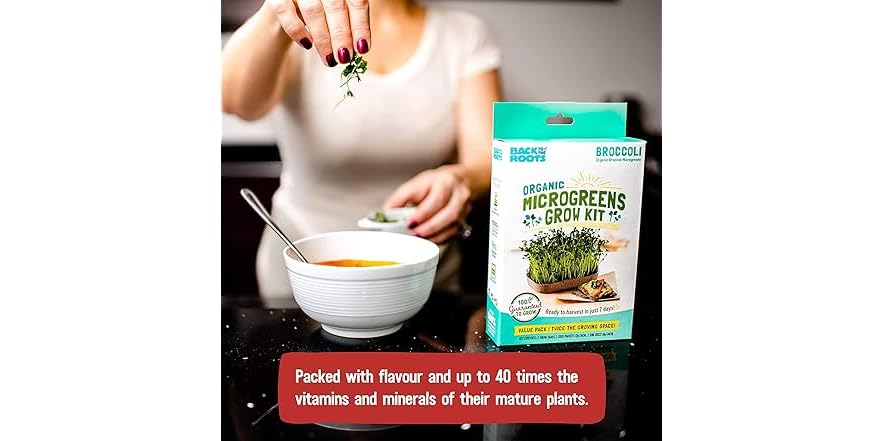 Back to the Roots DIY Microgreen Grow Kit