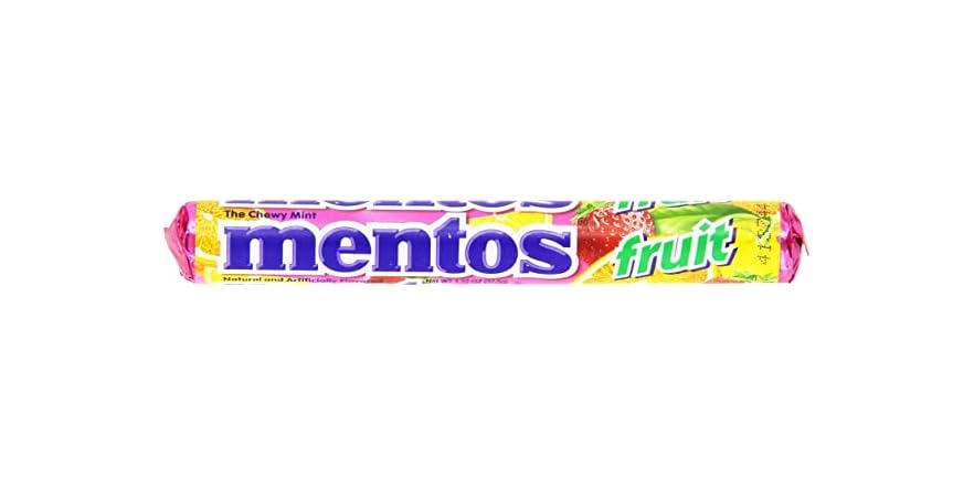 Mentos Chewy Mint Candy Roll, 6 pack