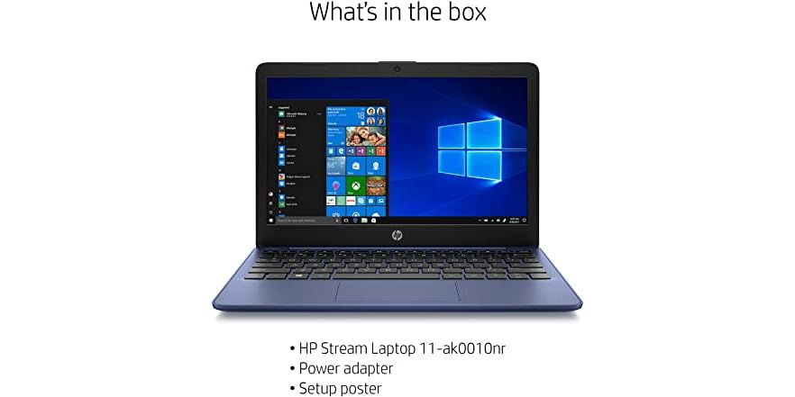 HP 11-AK0010NR Stream 11-inch HD Laptop