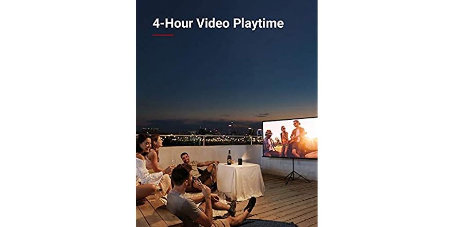 Anker Nebula Apollo Wi-Fi Mini Projector (Open Box)