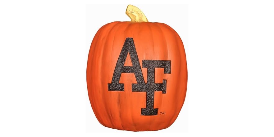 Resin Pumpkin - Air Force