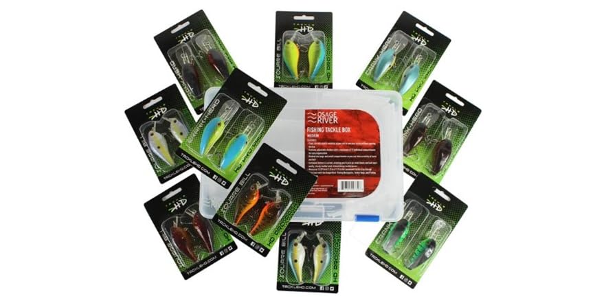Tackle HD 21-Pc Hardbait Fishing Lure Bundle