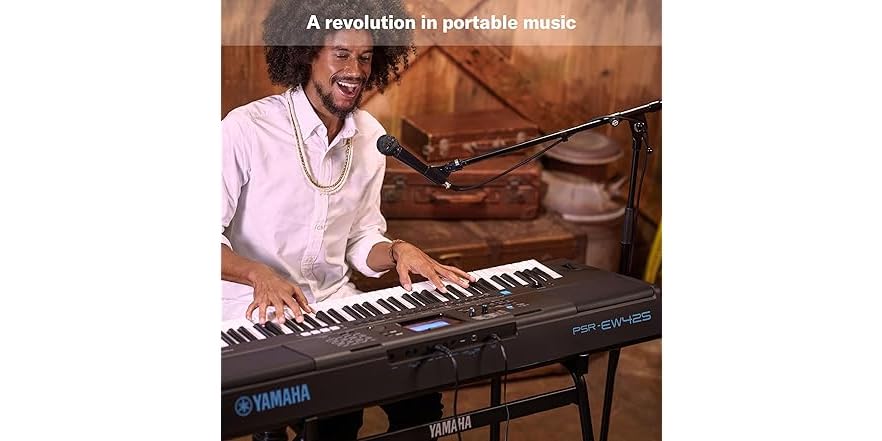 Yamaha 76-Key Touch-Sensitive Portable Keyboard