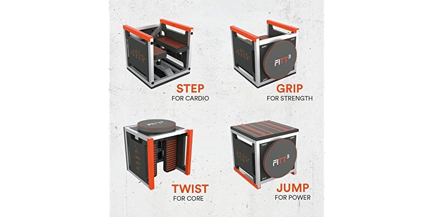 FITT Cube Total Body Workout HIIT Machine