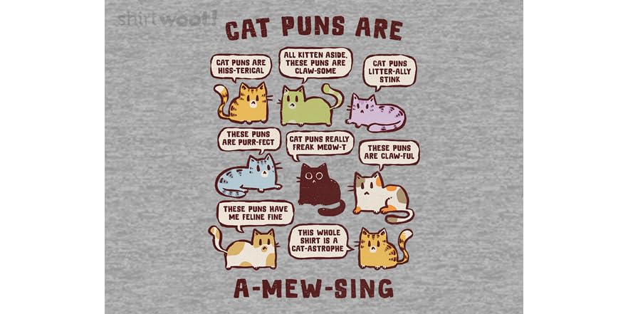 Cat Puns Are AMewsing