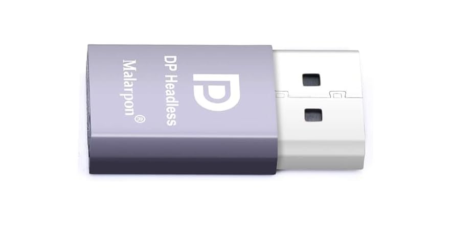 (4 PACK) DisplayPort Headless Ghost Display Emulator