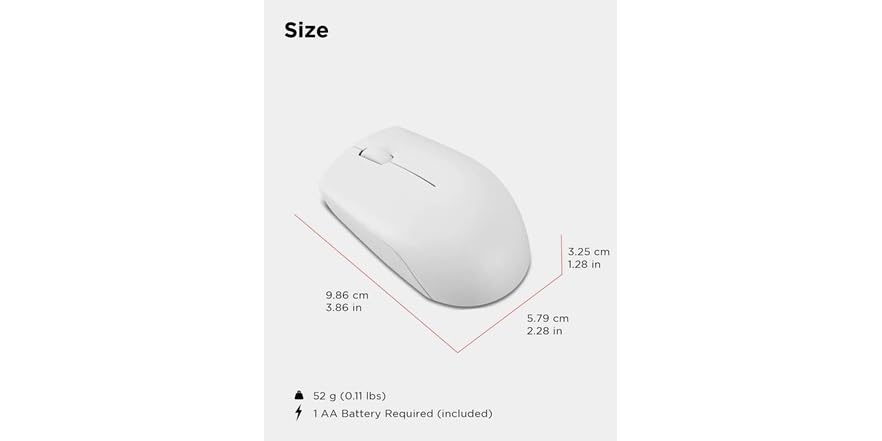 Lenovo 300 Compact Wireless Mouse