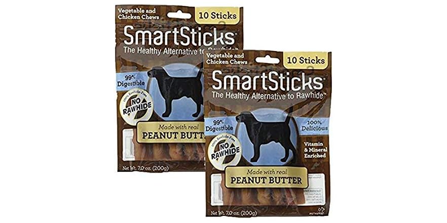 Smartsticks Rawhide Free Dog Chew