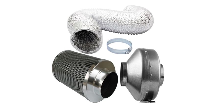 Exhaust Fan, Carbon Air Filter, & Ducts