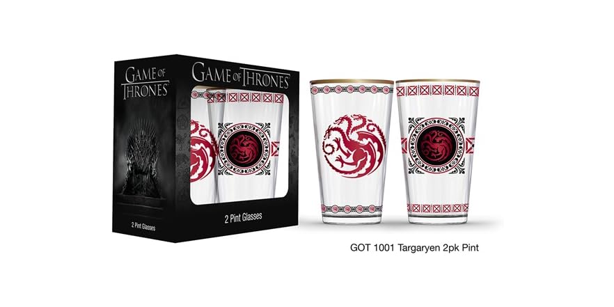 Game of Thrones Pub Glasses