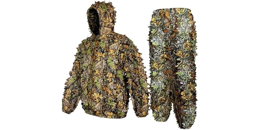 MOPHOTO 3D Leafy Camo Hunting Suit (XL/XXL)