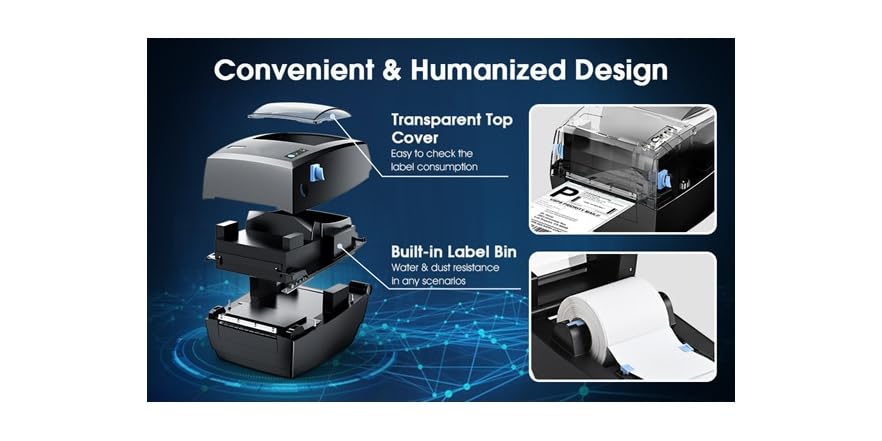 iDPRT SP420 Dustproof Shipping Label Printer (Open Box)