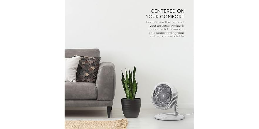 Sharper Image Oscillating Room Fan