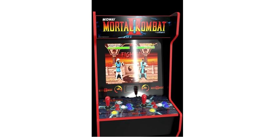 (NEW) Arcade1Up Mortal Kombat II Legacy Edition Arcade Machine