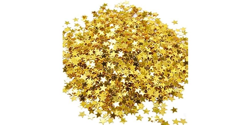 Confetti Star Table Metallic 4 oz