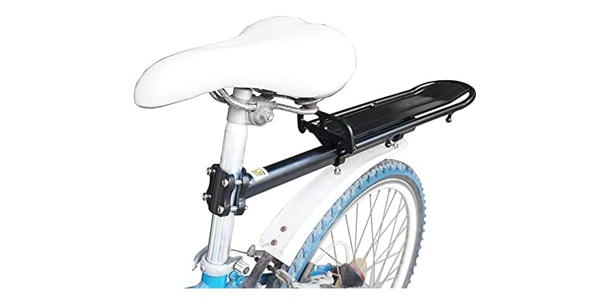 Retractable Bike Rear Rack Cargo Mount