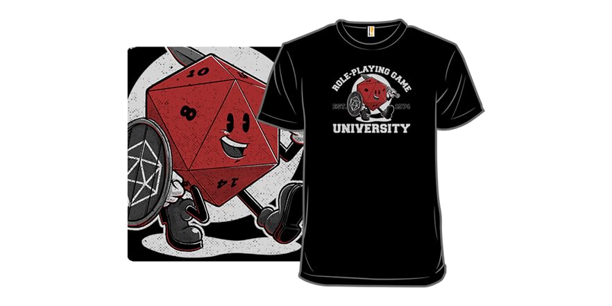 RPG University Knight D20