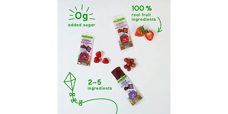 Stretch Island Fruit Leather Snacks Variety Pack