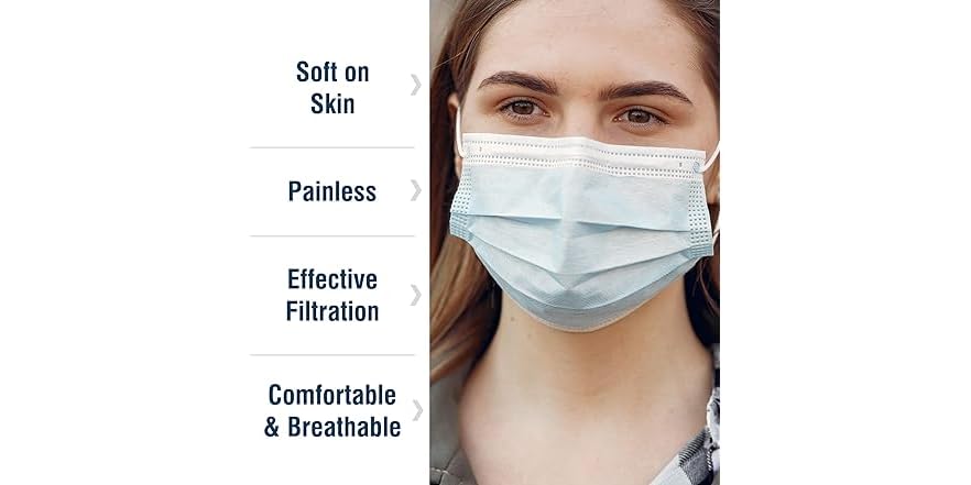 Disposable Face Mask Individually Wrap