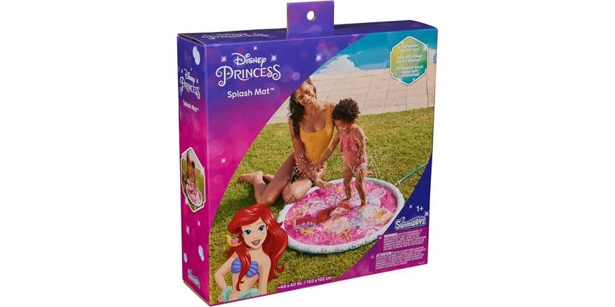 SwimWays Princess Ariel Splash Mat