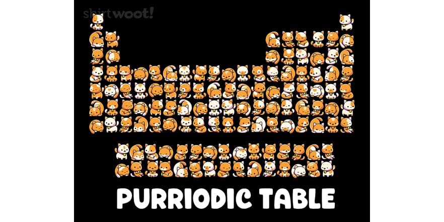 Purriodic Table