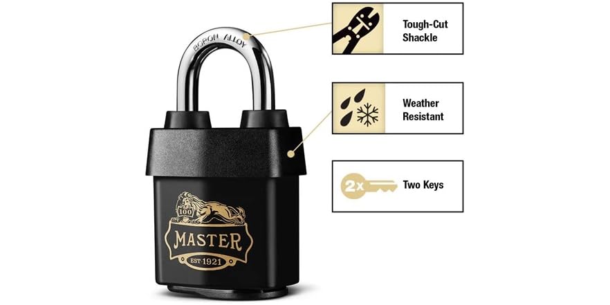 Master Lock Keyed Padlock