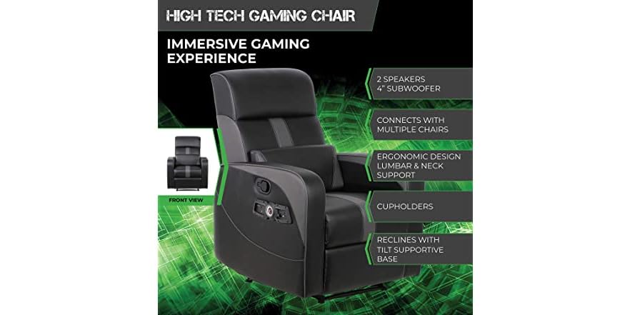 X Rocker Gamma Gaming Recliner Chair