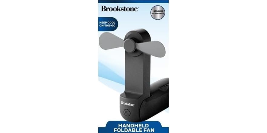 Brookstone Foldable Fan