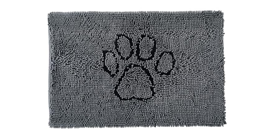Style Basics Dog Paw Print Mud Rug